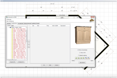 Basic Modifications Prokitchen Software