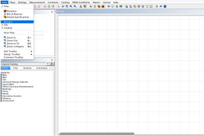 View Design Feature Prokitchen Software