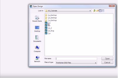 Open, Close & Save Design | ProKitchen Software